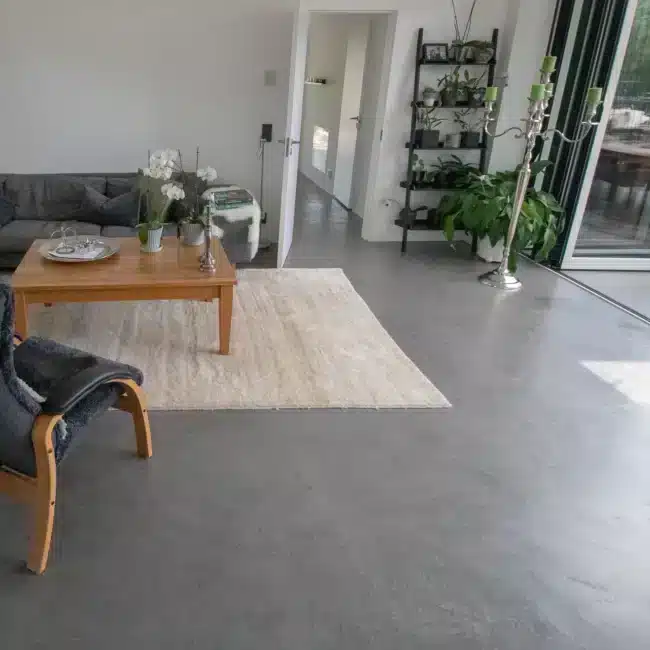 Microcement för snygga betonggolv