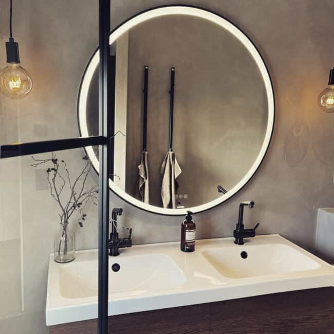 Microcement för BADRUM. - Design by Cement - Svensk Microcement