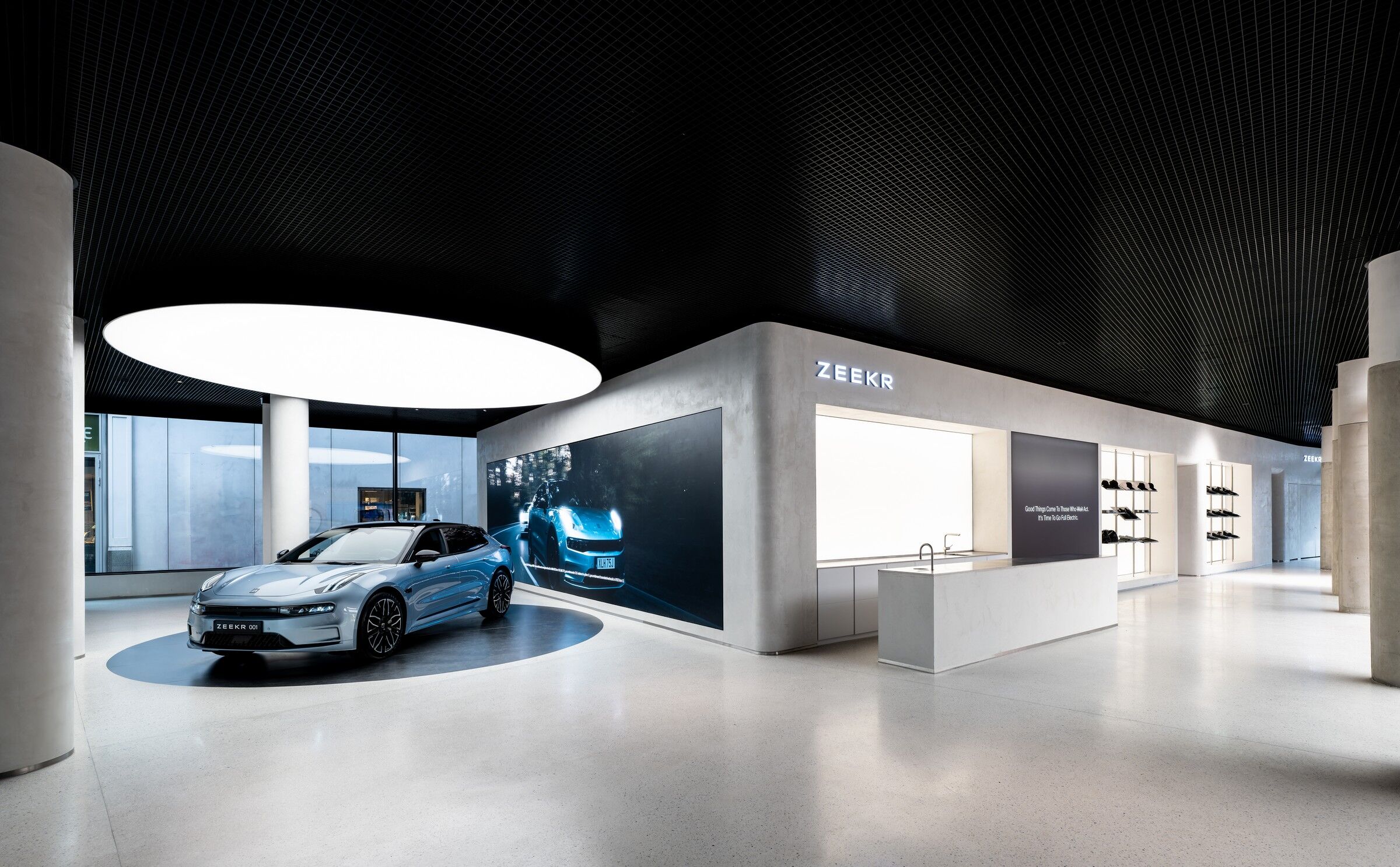 Zeekr - Design by Cement - Svensk Microcement